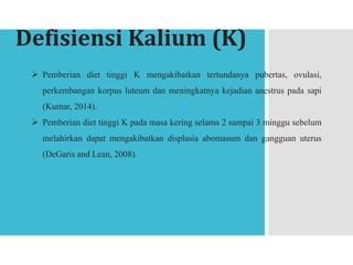 Angga febrian (f1c115006) kalium dalam sapi | PPT