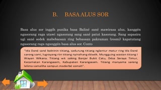 ANGGAH-UNGGUHING BASA BALI ppt | PPTX
