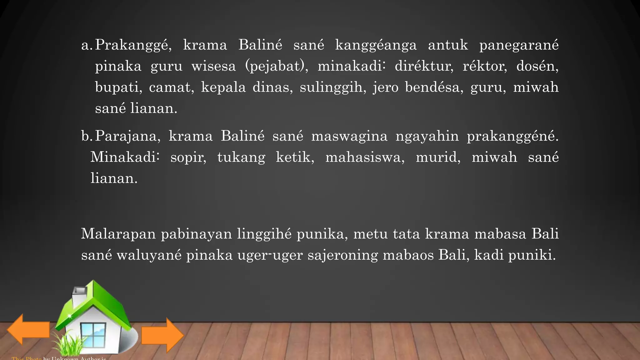 Anggah ungguhing lengkara BASA BALI | PPTX
