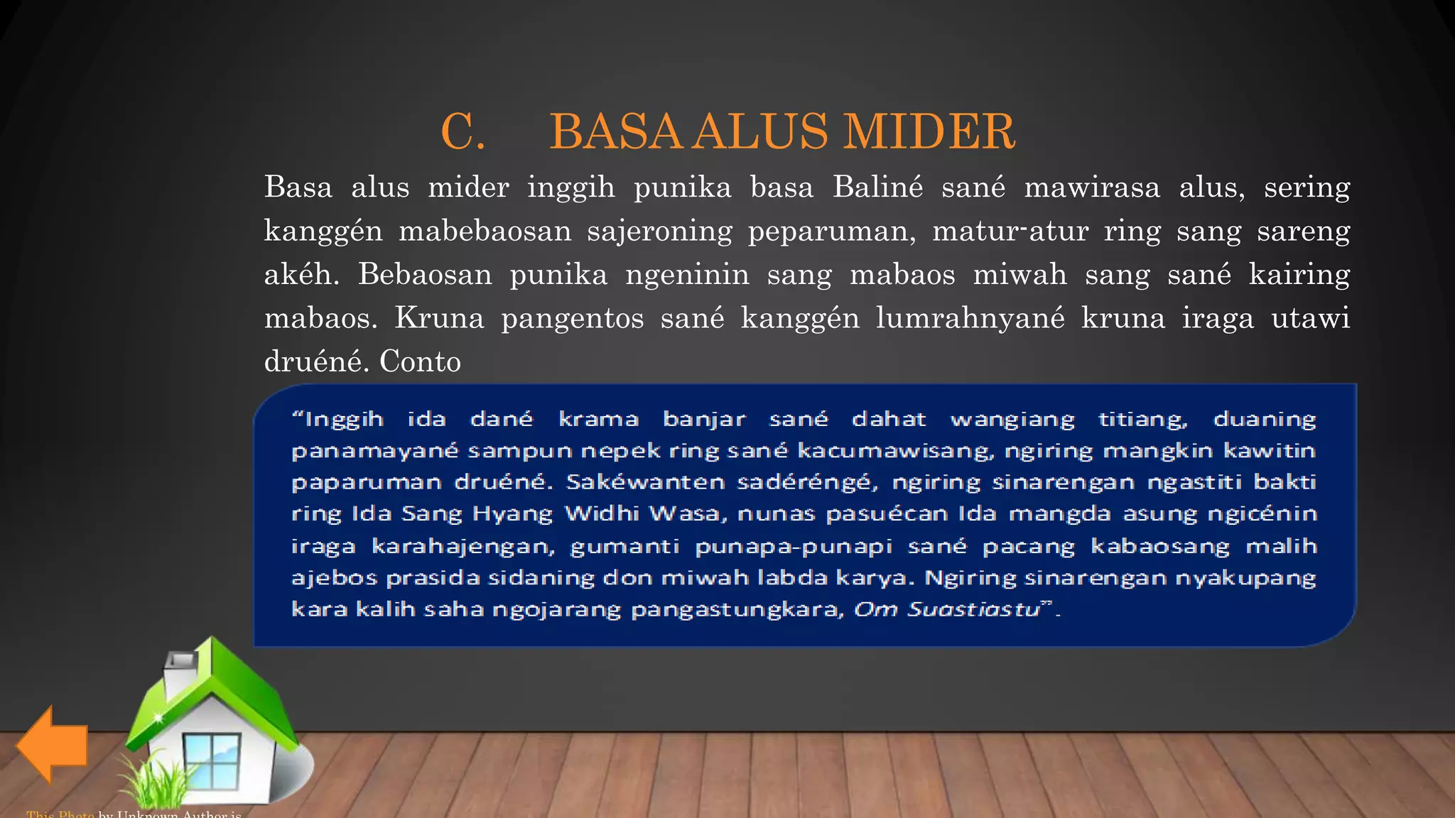 Anggah ungguhing lengkara BASA BALI | PPTX