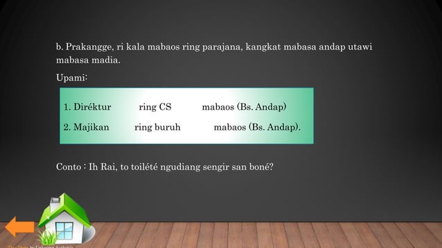 Anggah ungguhing lengkara BASA BALI | PPTX