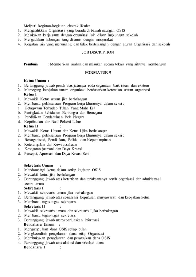 Anggaran dasar dan anggaran rumah tangga | DOCX