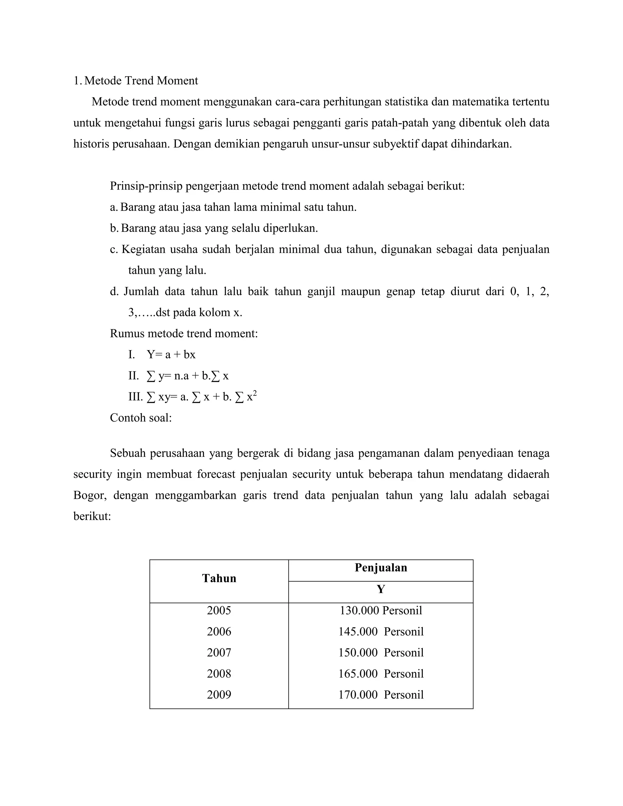 Anggaran penjualan | DOCX