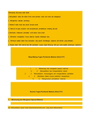 Anggaran perbelanjaan pcg panitia 2011 | DOCX