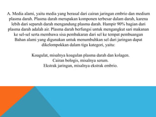 Kultur Jaringan Embrio Ayam | PPT