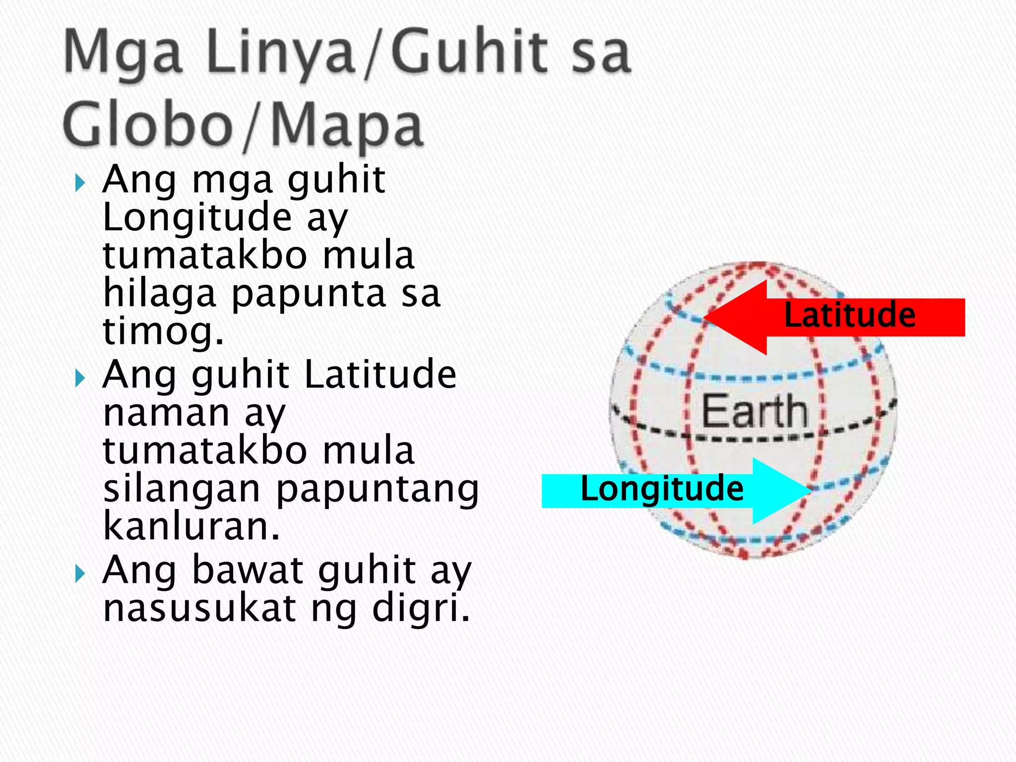 Ang globo at ang mapa | PPTX
