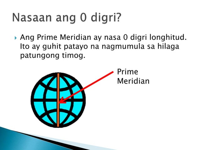 Ang globo at ang mapa | PPTX