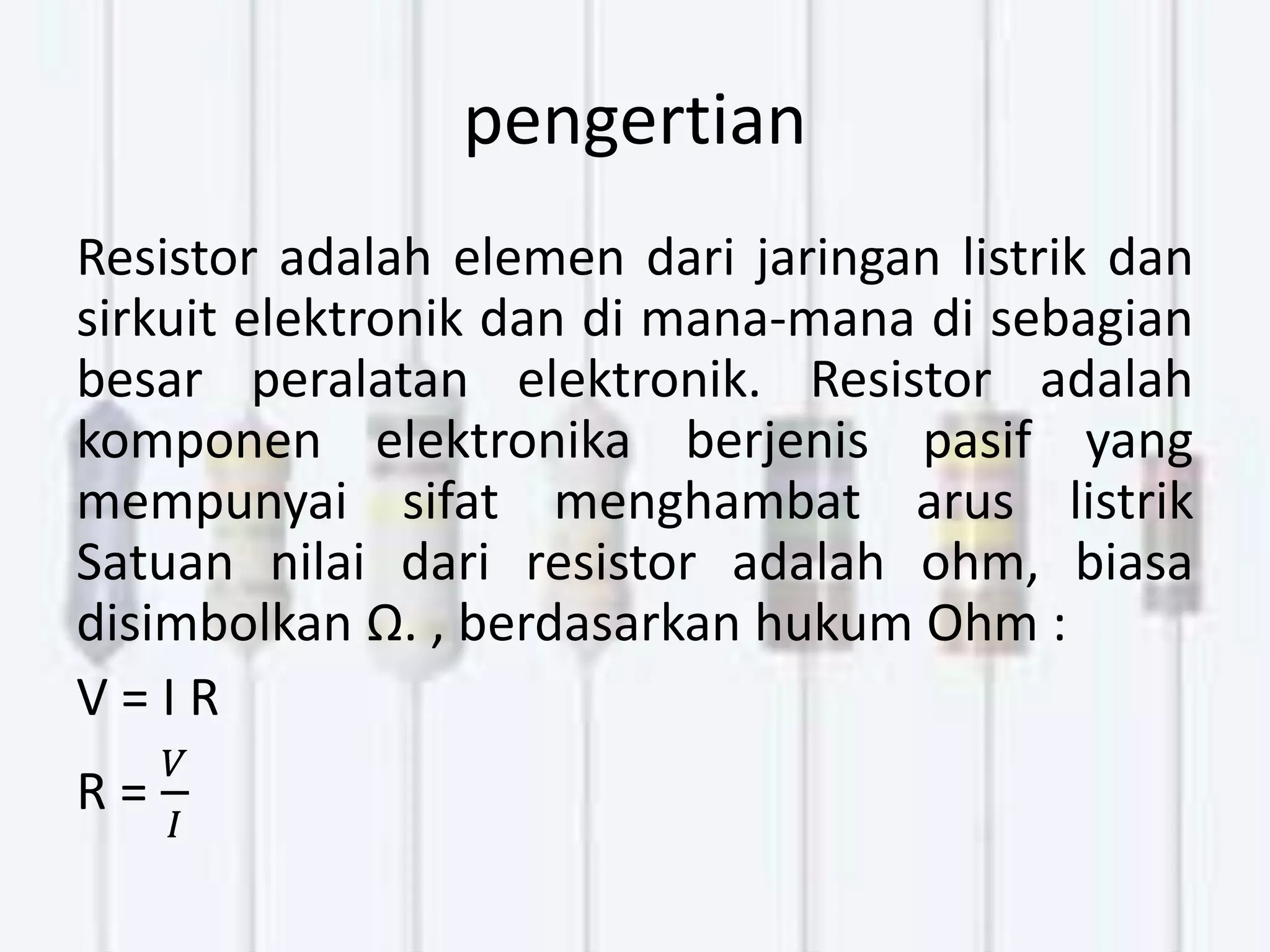 komponen aktif dan pasif | PPTX