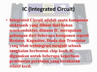 komponen aktif dan pasif | PPTX