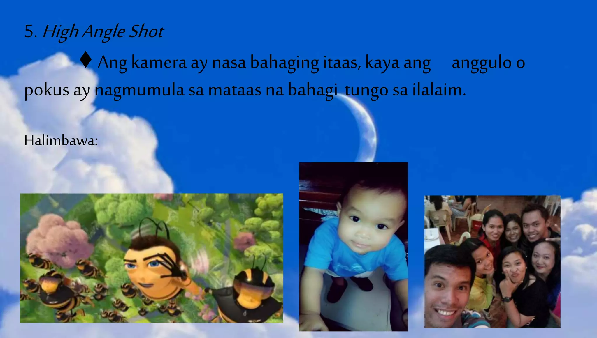 Anggulo at kuha ng kamera | PPTX