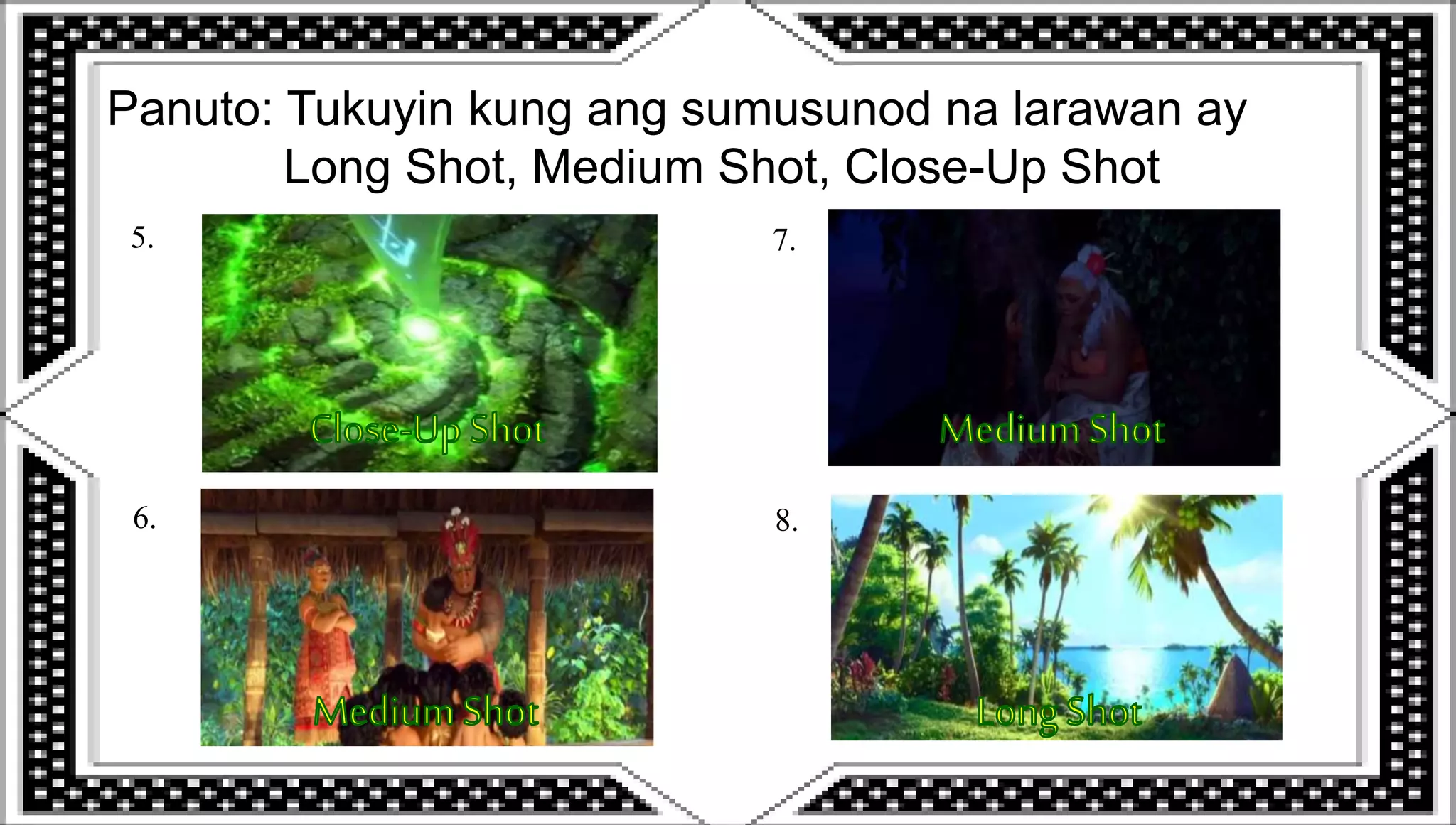 Anggulo at kuha ng kamera | PPTX