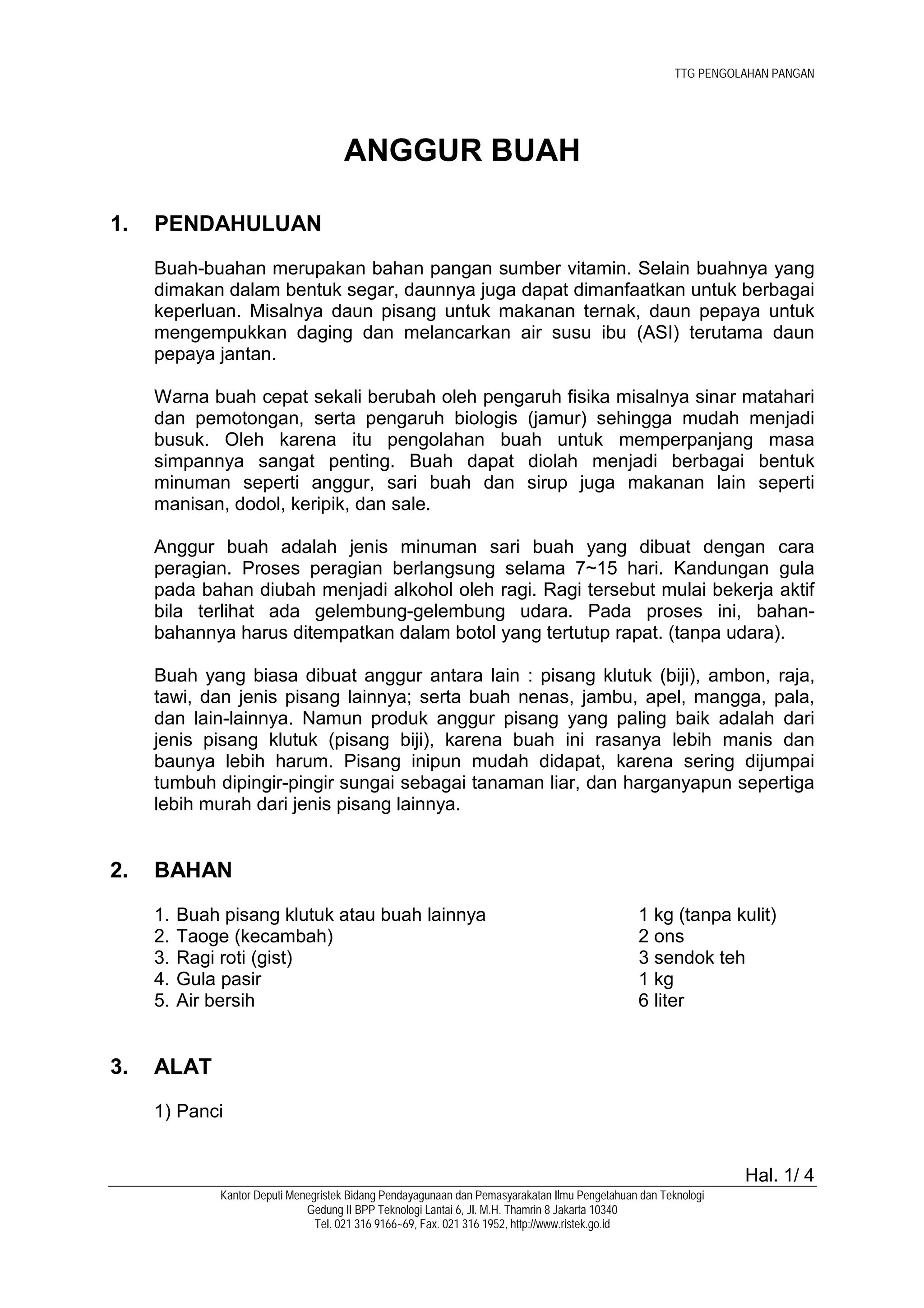 Anggur buah | PDF