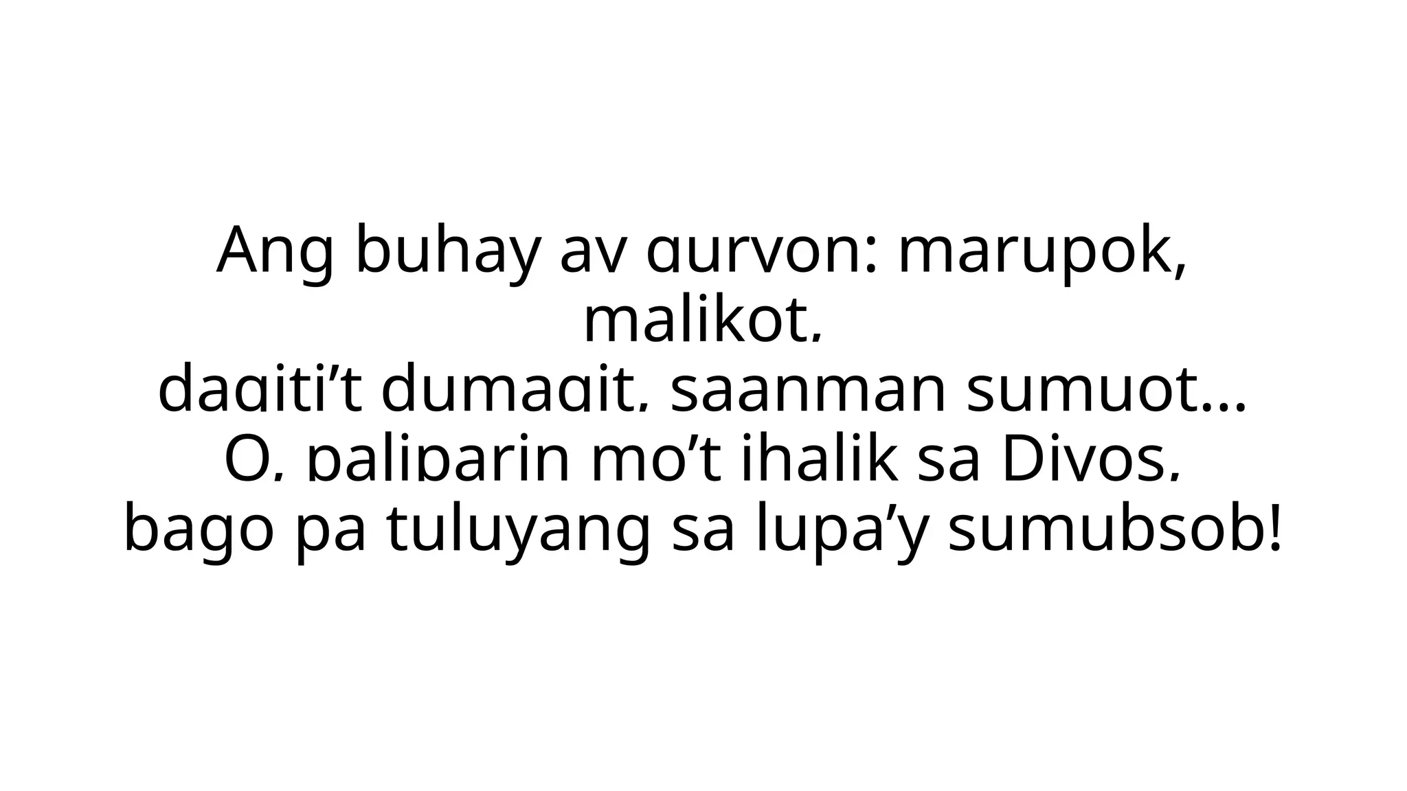 Ang Guryon ni Ildefonso Santos at Ang Dalawang Uri ng Tugmaan | PPTX
