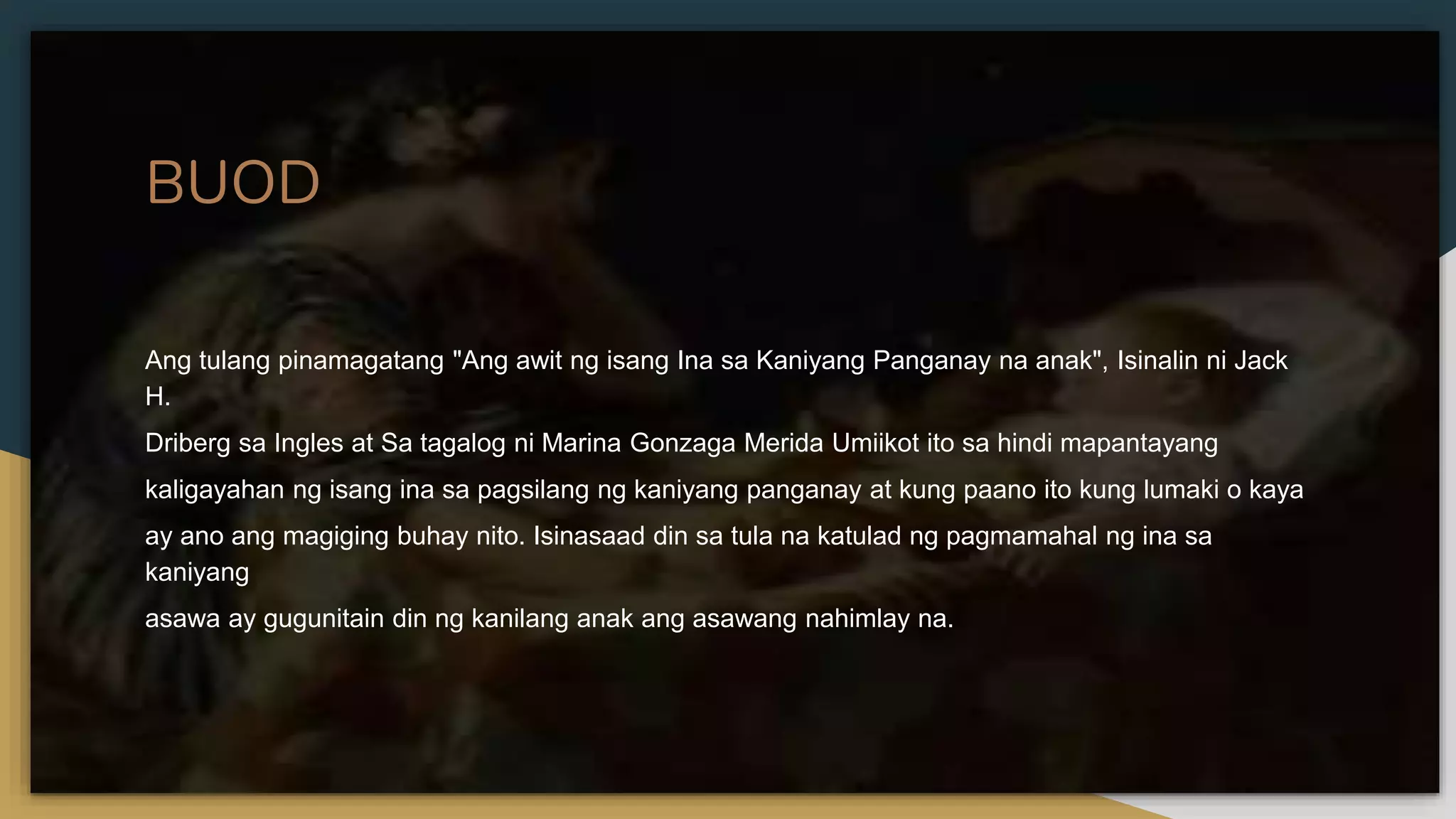 ANG HELE NG ISANG INA SA KANYANG PANGANAY.pptx