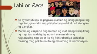 Ang heograpiyang pantao | PPTX