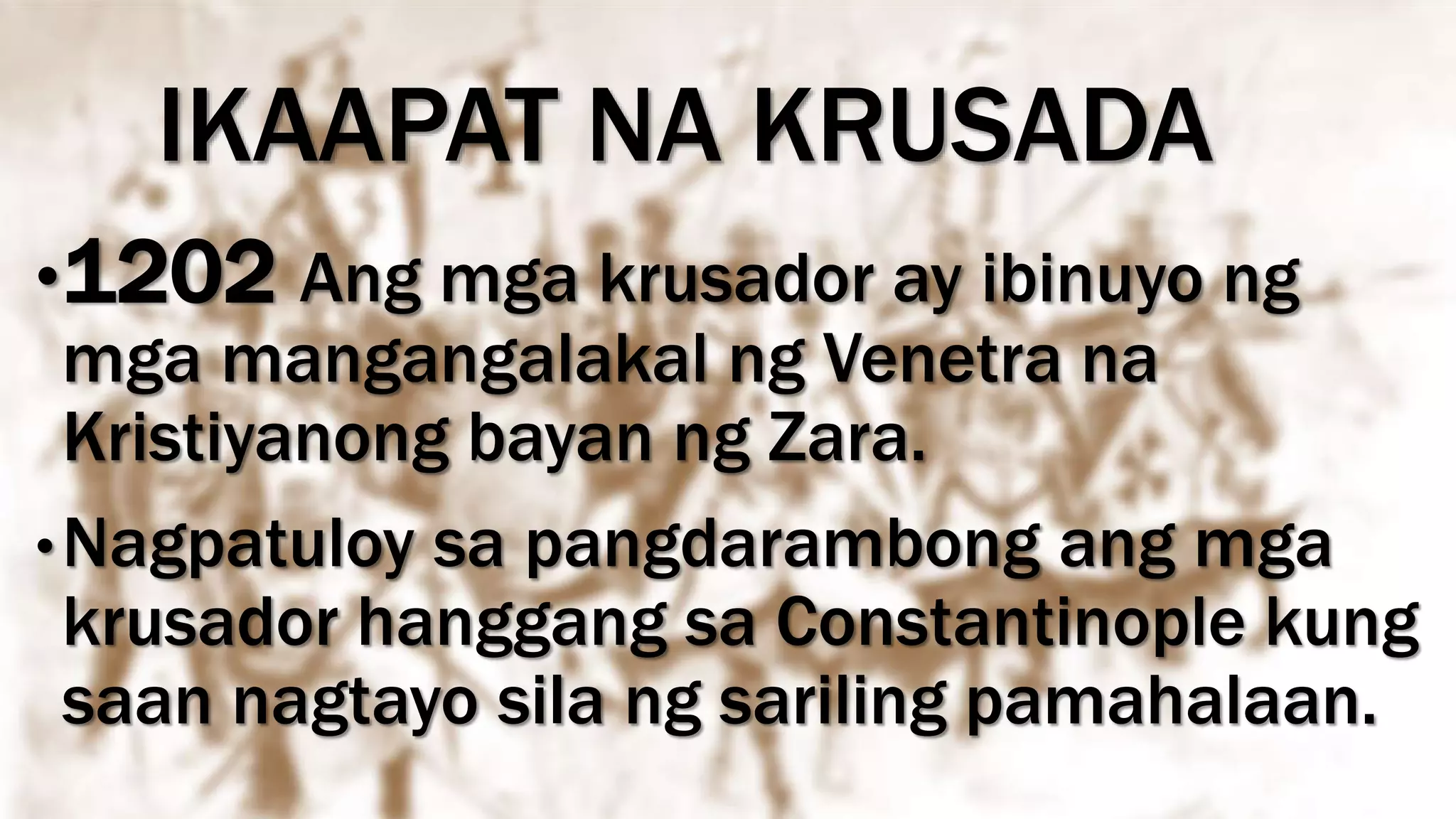 Ang Holy Roman Empire at ang Krusada | PPTX