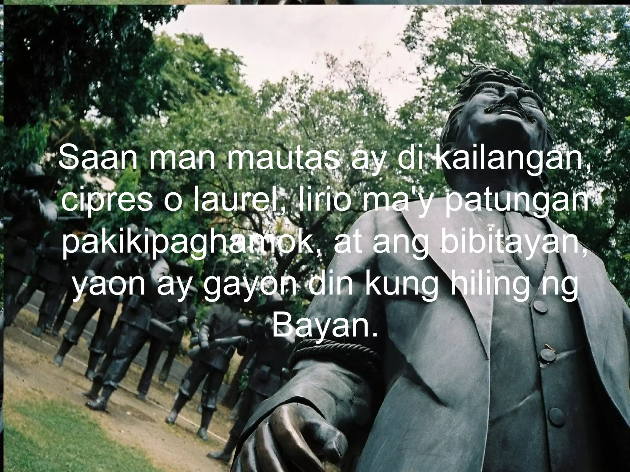 Ang huling paalam | PPT