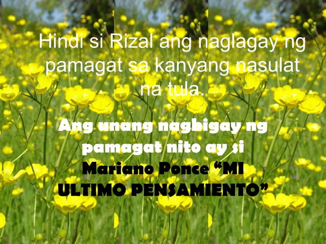 Ang huling paalam | PPT