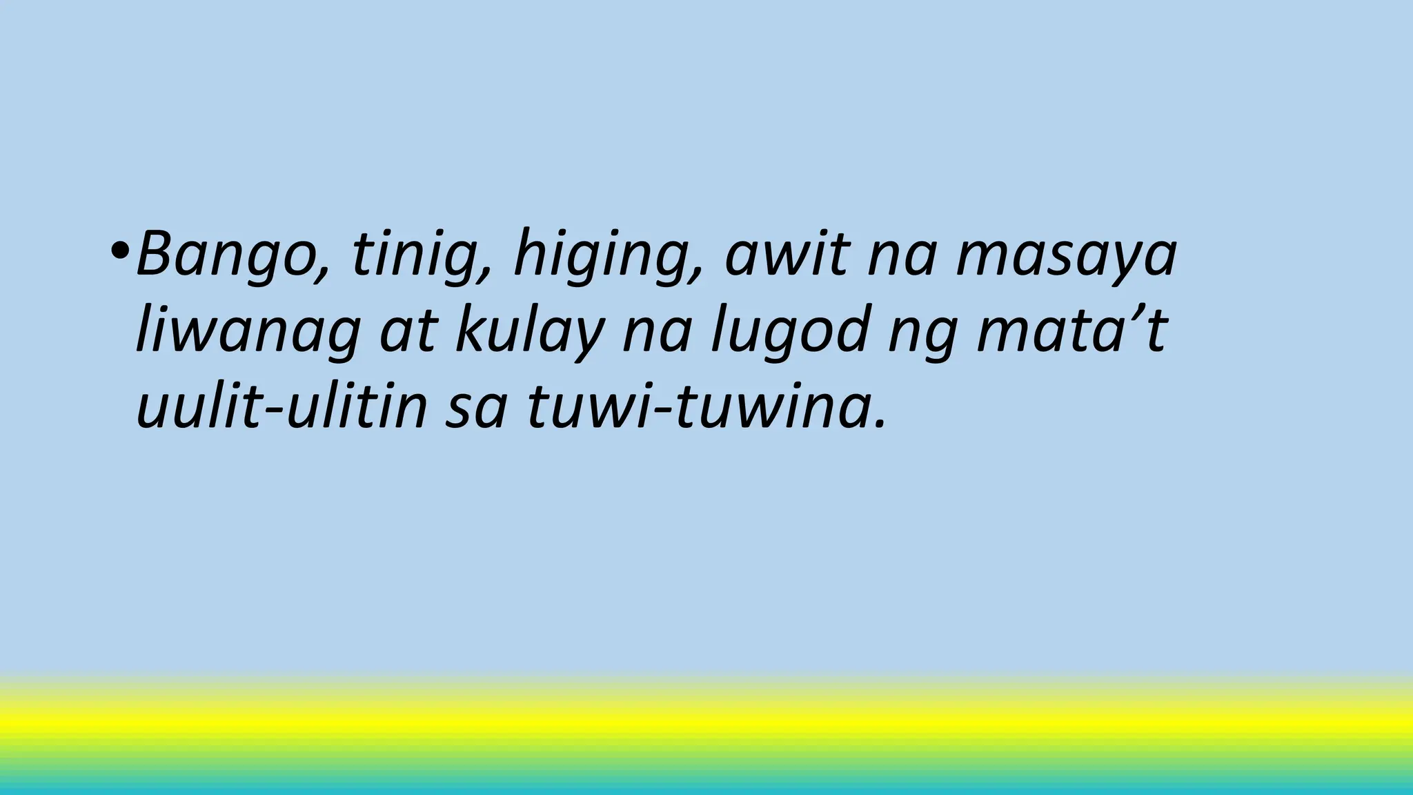 Ang Huling Paalam ni Jose Rizal material for chorale reading | PPTX