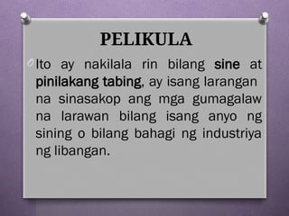 ang iba’t ibang uri ng pelikula sa pilipinas.pptx