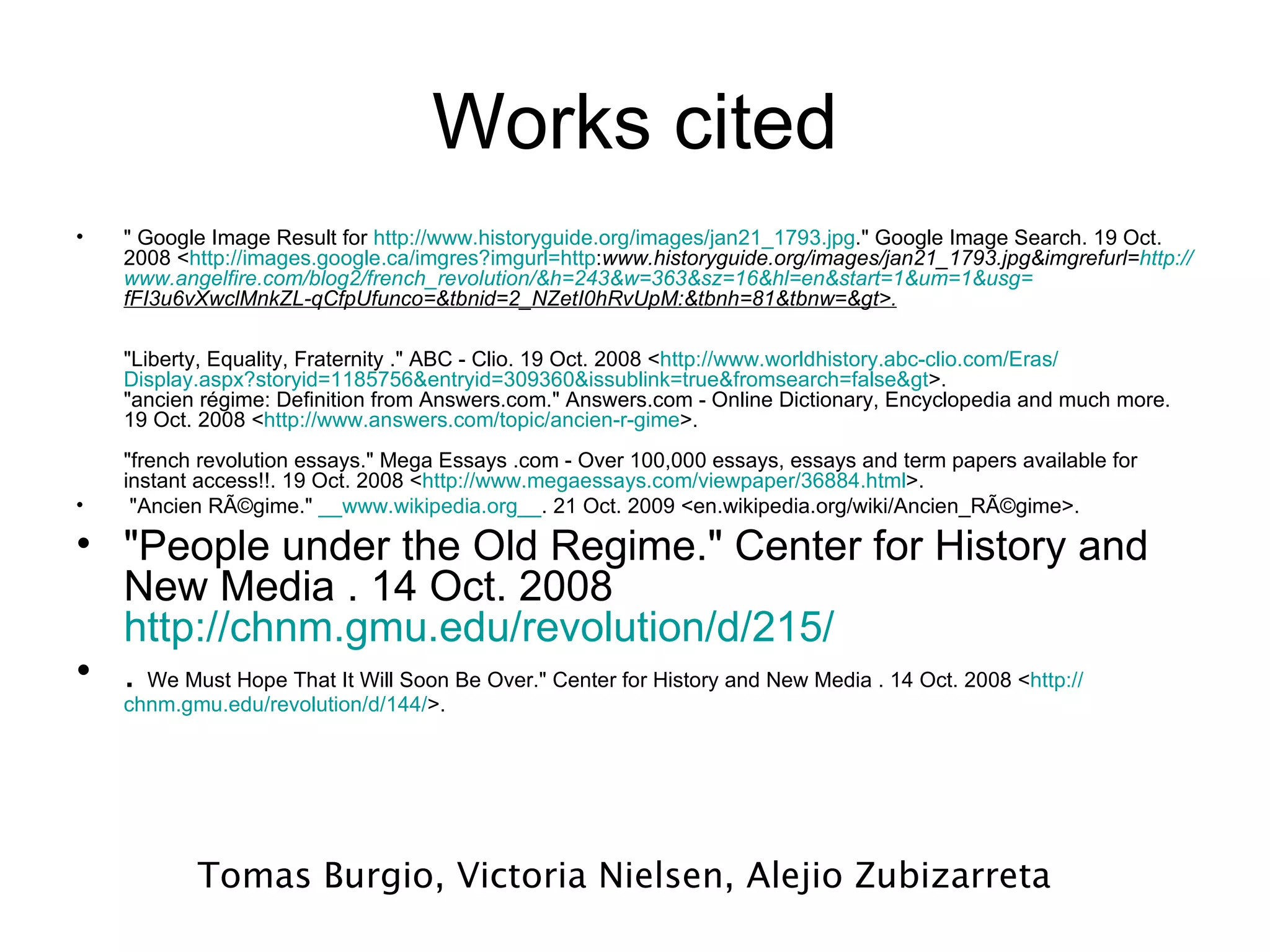 Ancien regime | PPT