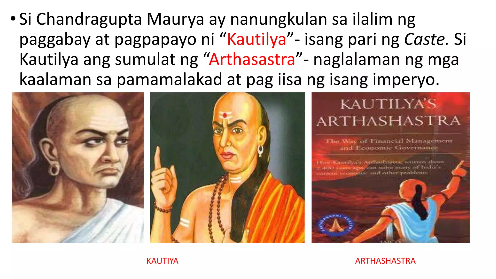 Ang imperyong mauryan | PPTX