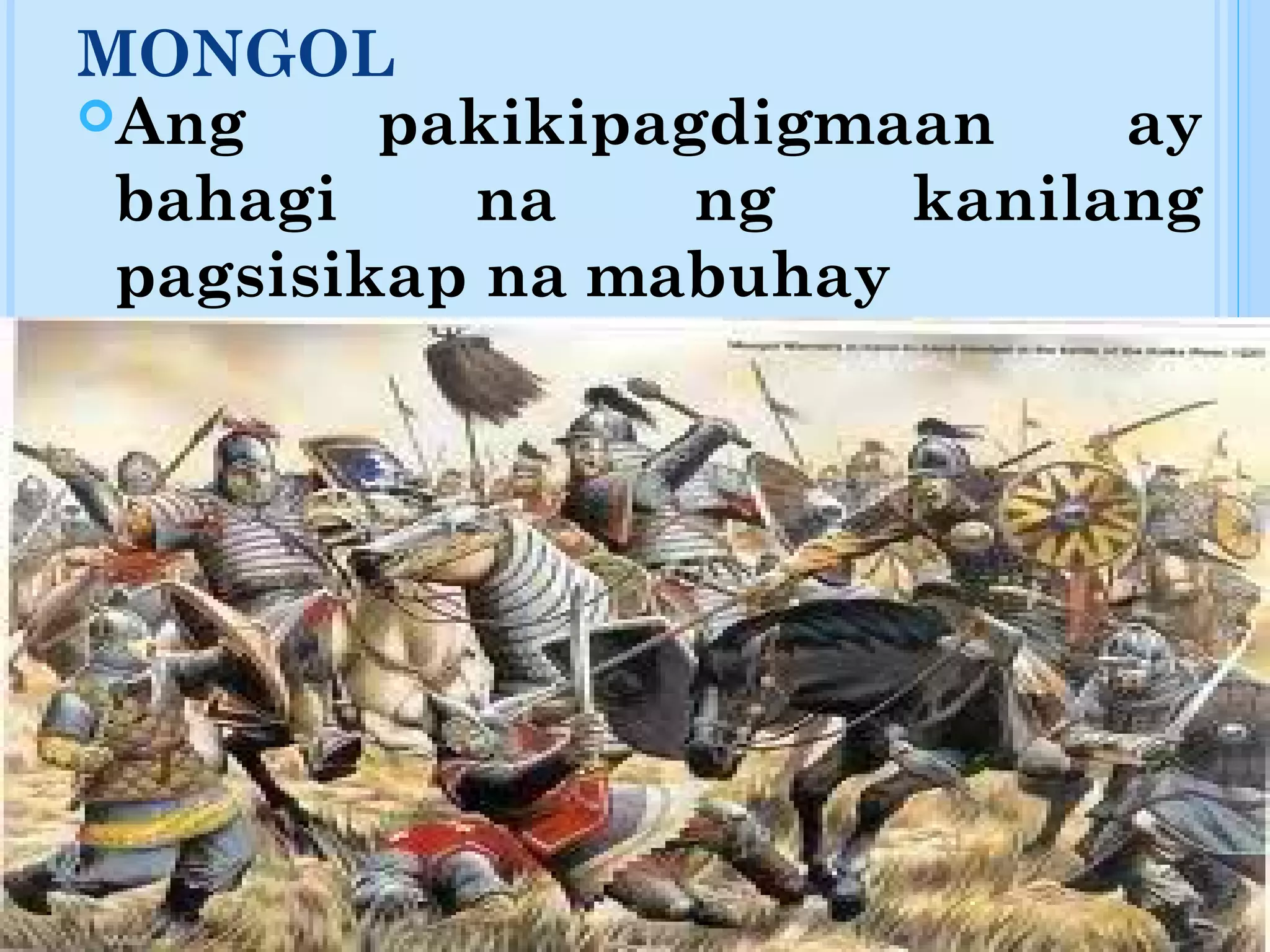 Ang imperyong mongol | PPT