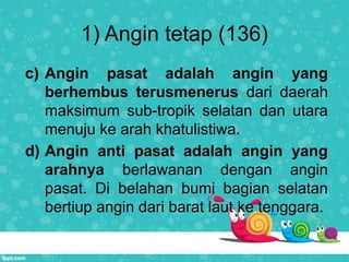 Proses terjadinya Angin dan jenis-jenis Angin | PPTX