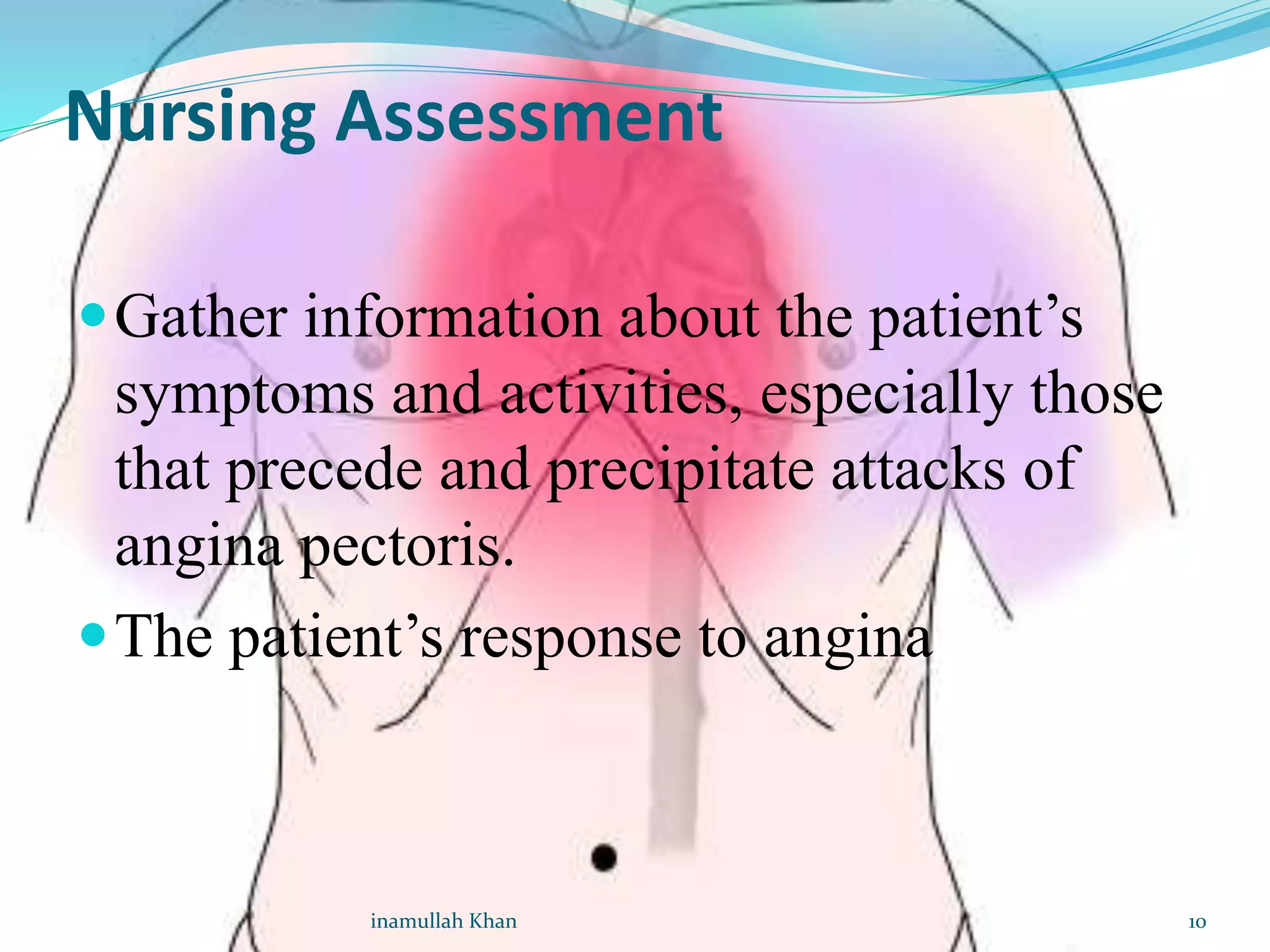 Angina With Nursing Care | PPTX