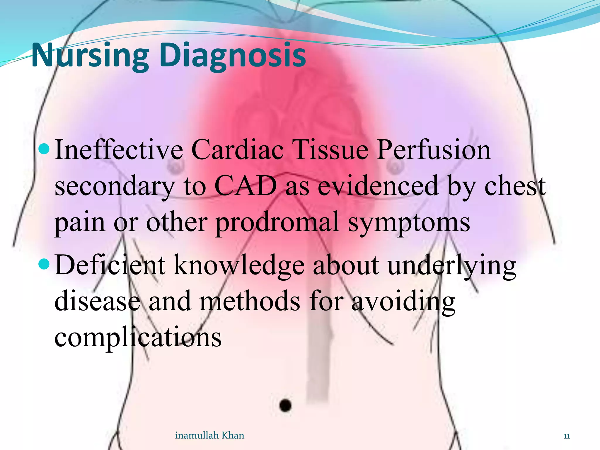 Angina With Nursing Care | PPTX