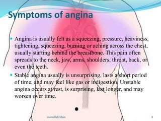 Angina With Nursing Care | PPTX