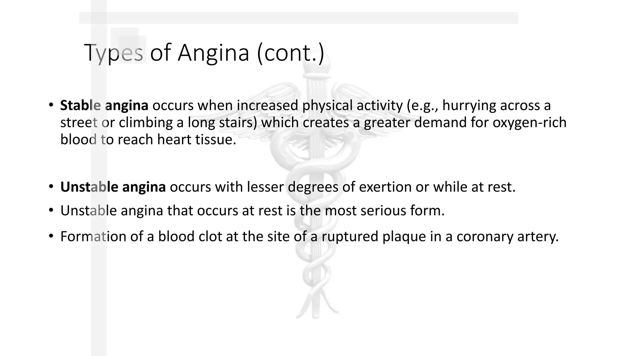 Angina ant its pharmacotherapy | PPTX