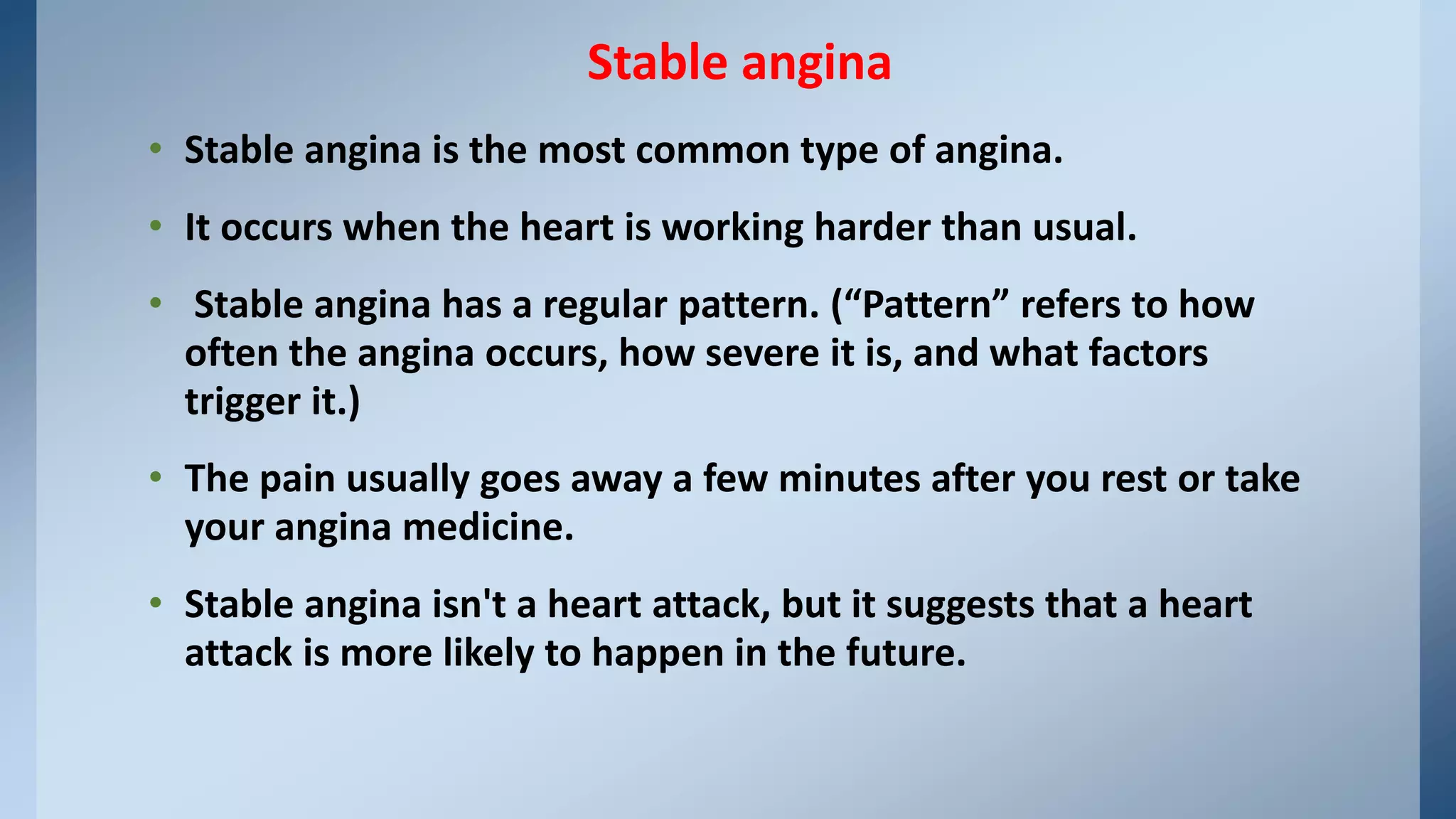 Angina | PPTX