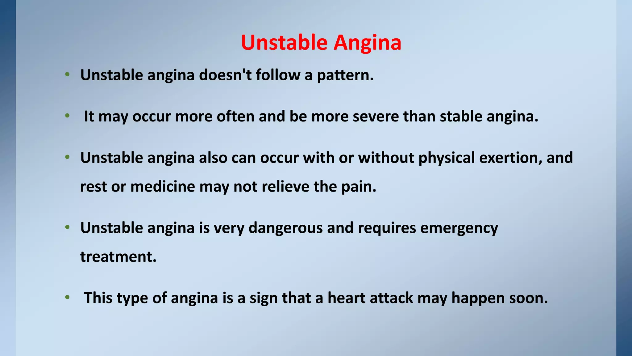 Angina | PPTX