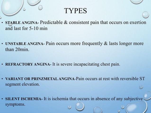 Angina | PPTX | Heart and Cardiovascular Diseases | Diseases and Conditions