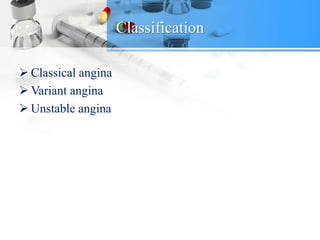 Angina | PPTX