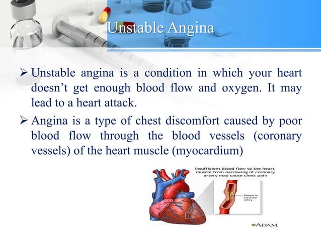 Angina | PPTX | Heart and Cardiovascular Diseases | Diseases and Conditions