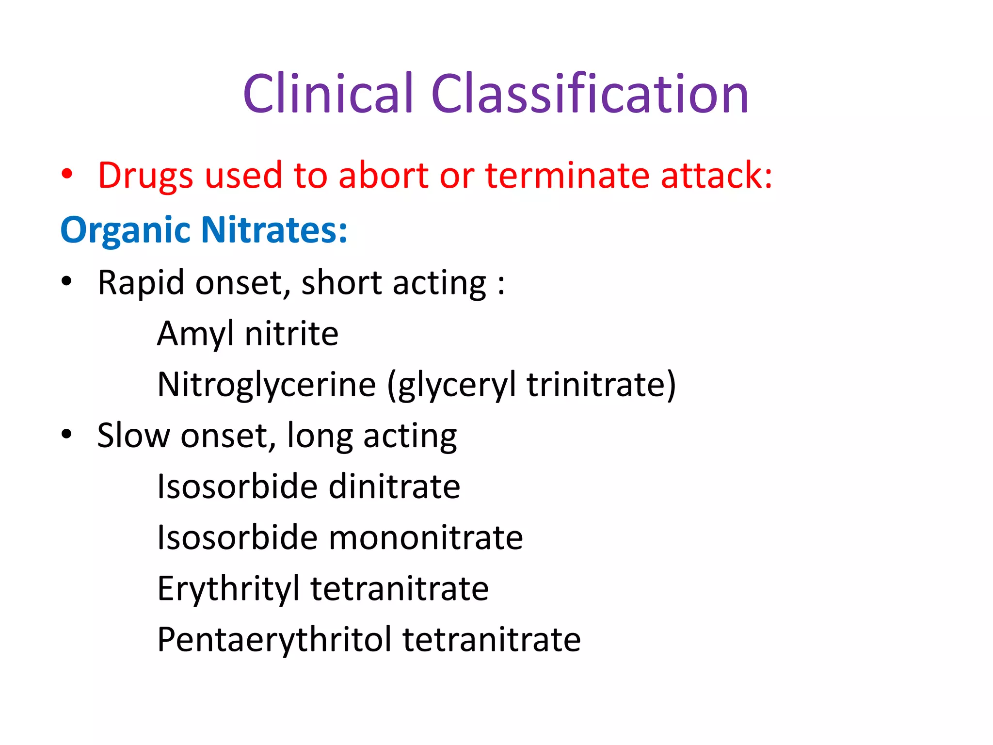 Antianginal drugs | PPTX