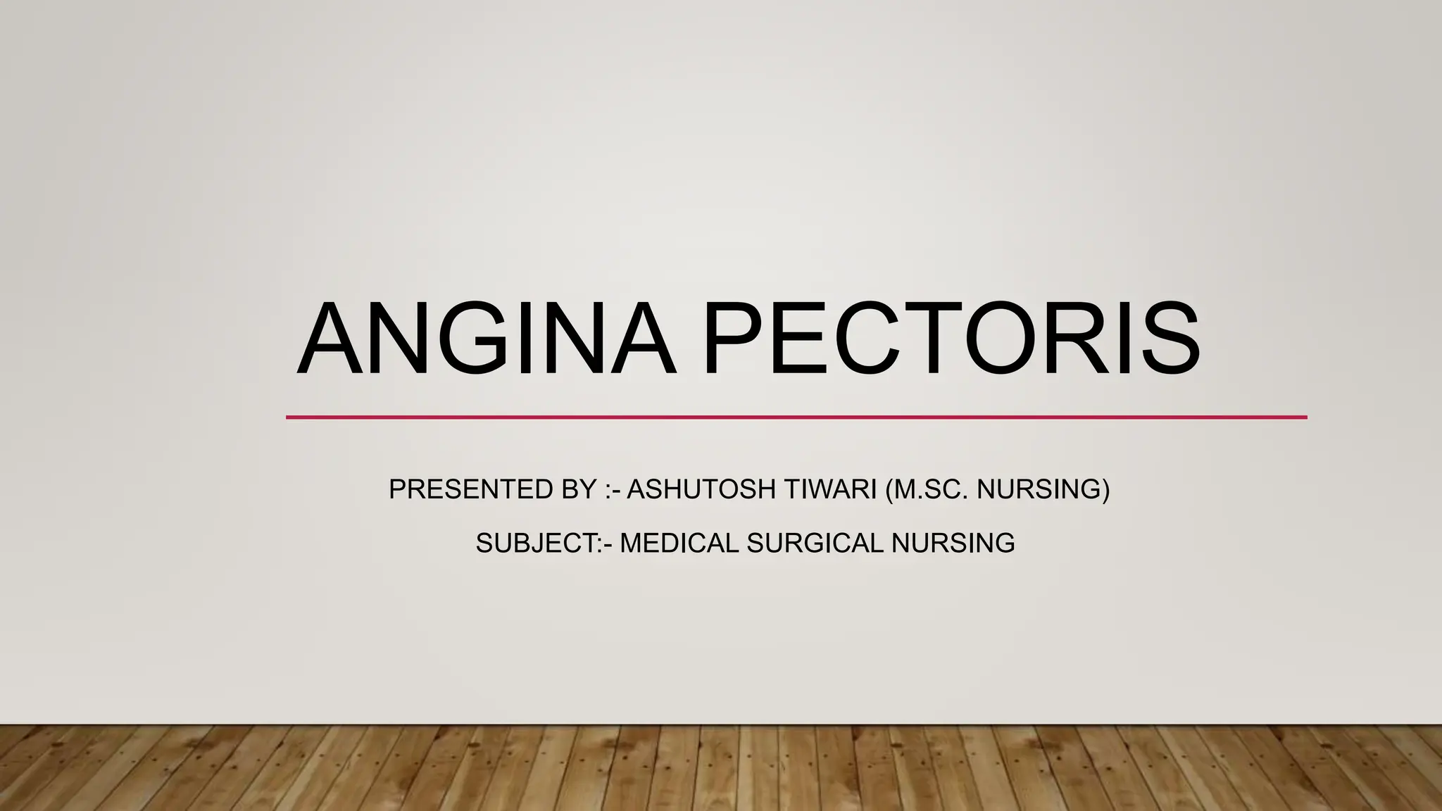 Angina pectoris cardicac disease000.pptx | Heart and Cardiovascular Diseases | Diseases and ...