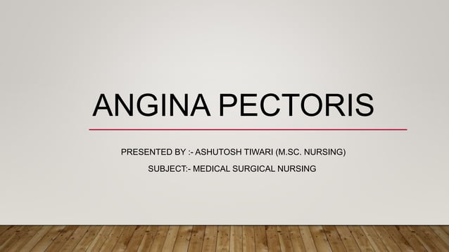 Angina pectoris cardicac disease000.pptx