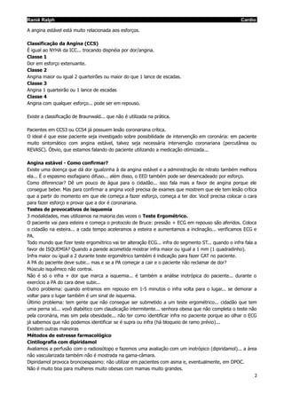 Angina estavel -sca | PDF