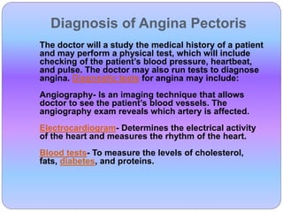 Angina pectoris | PPTX