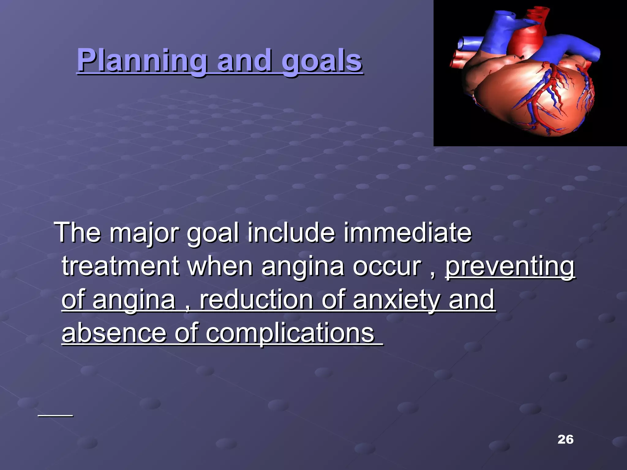 Angina pectoris | PPT