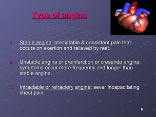 Angina pectoris | PPT