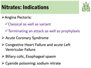 Angina, Heart failure and dyslipidaemia | PPT