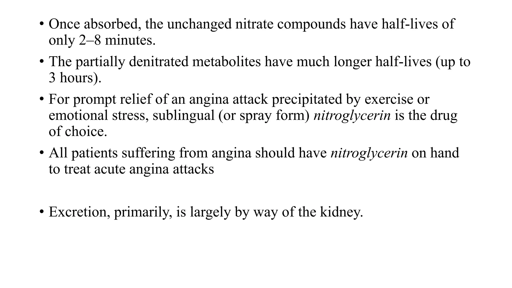 Angina and its treatment.pptx | Heart and Cardiovascular Diseases ...