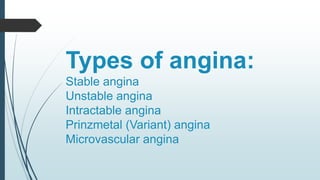 Angina | PPTX