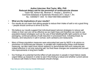Angina com slideshare | PPT
