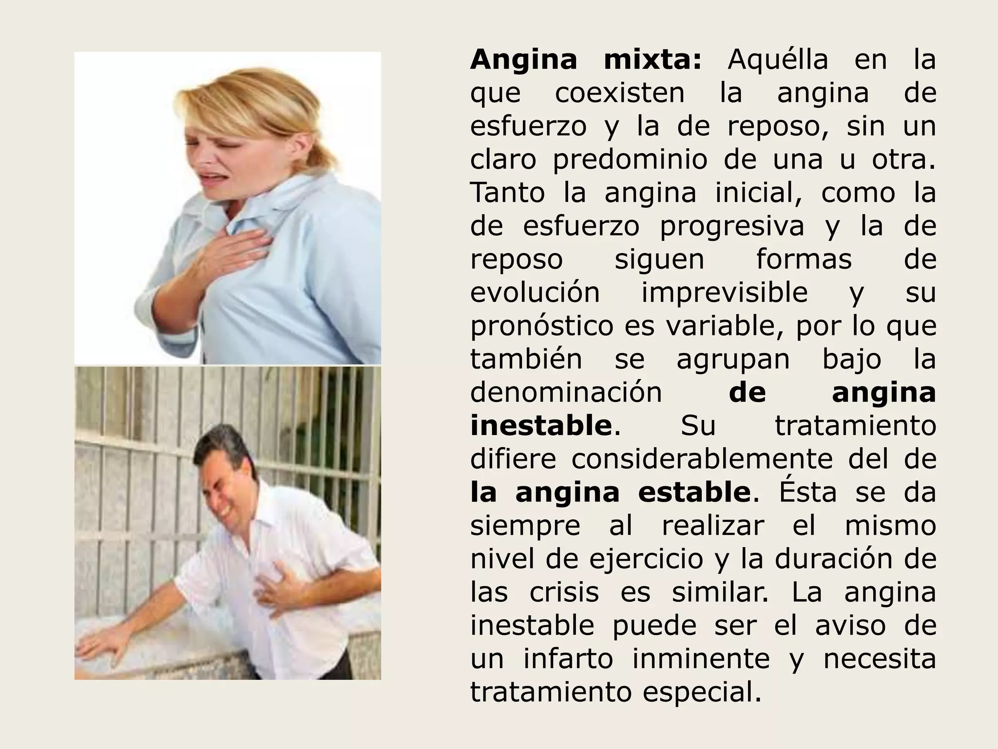 Angina de pecho | PPT