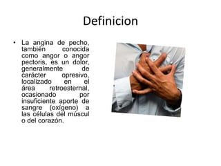 Angina de pecho 3 | PPTX